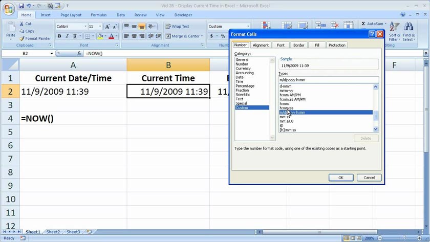 How To Insert Time And Date Into An Excel Cell Truegossiper
